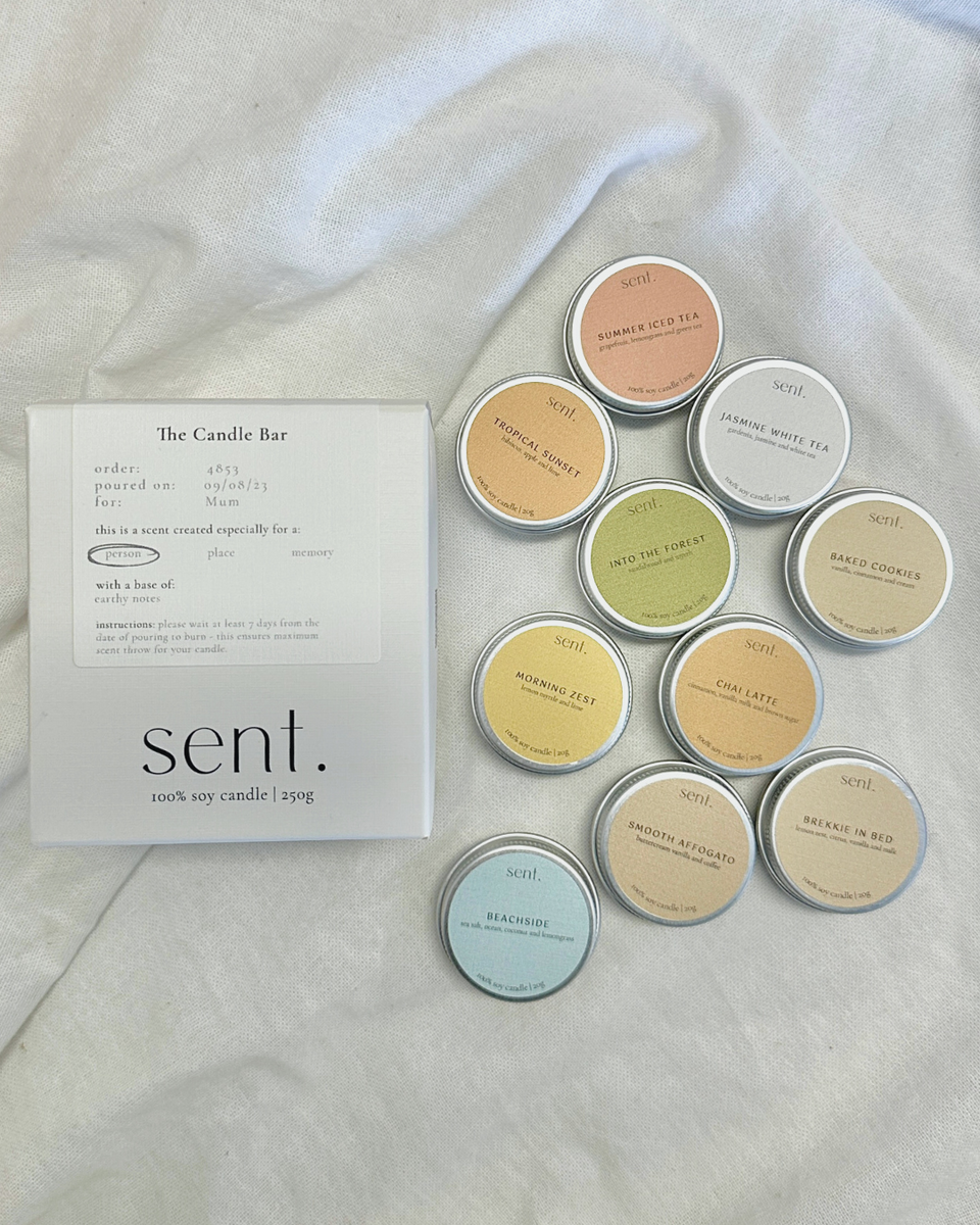 Shop Custom Candle Box - sent studio