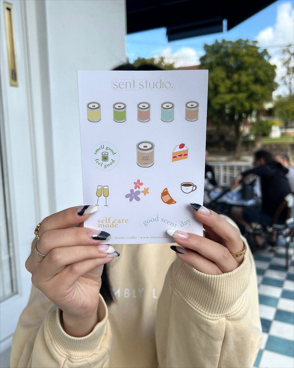 Shop sent. Sticker Pack (Limited Edition) - sent studio