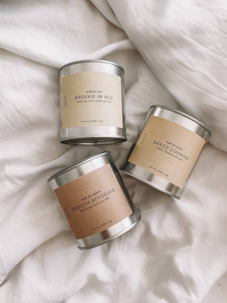 Shop Cosy Candle Bundle with 100% Soy Wax - sent studio
