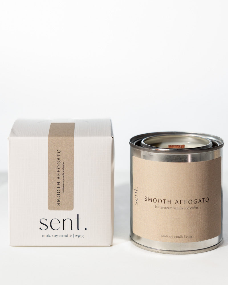 Shop Smooth Affogato Candle with 100% Soy Wax - sent studio